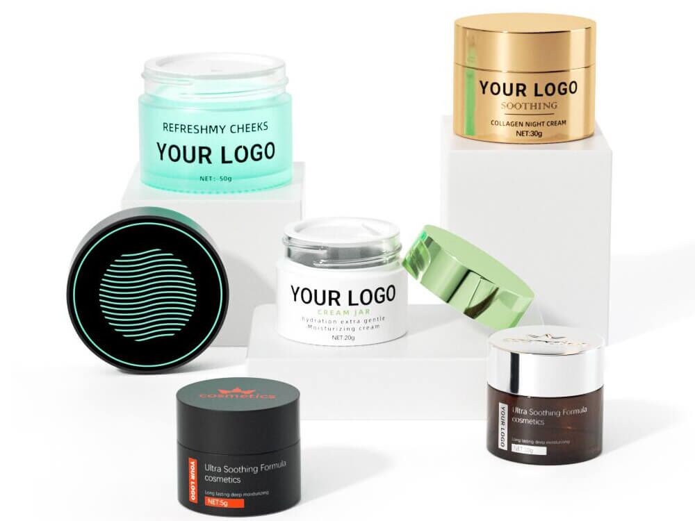 Glass Cosmetic Jars | Wholesale & Custom